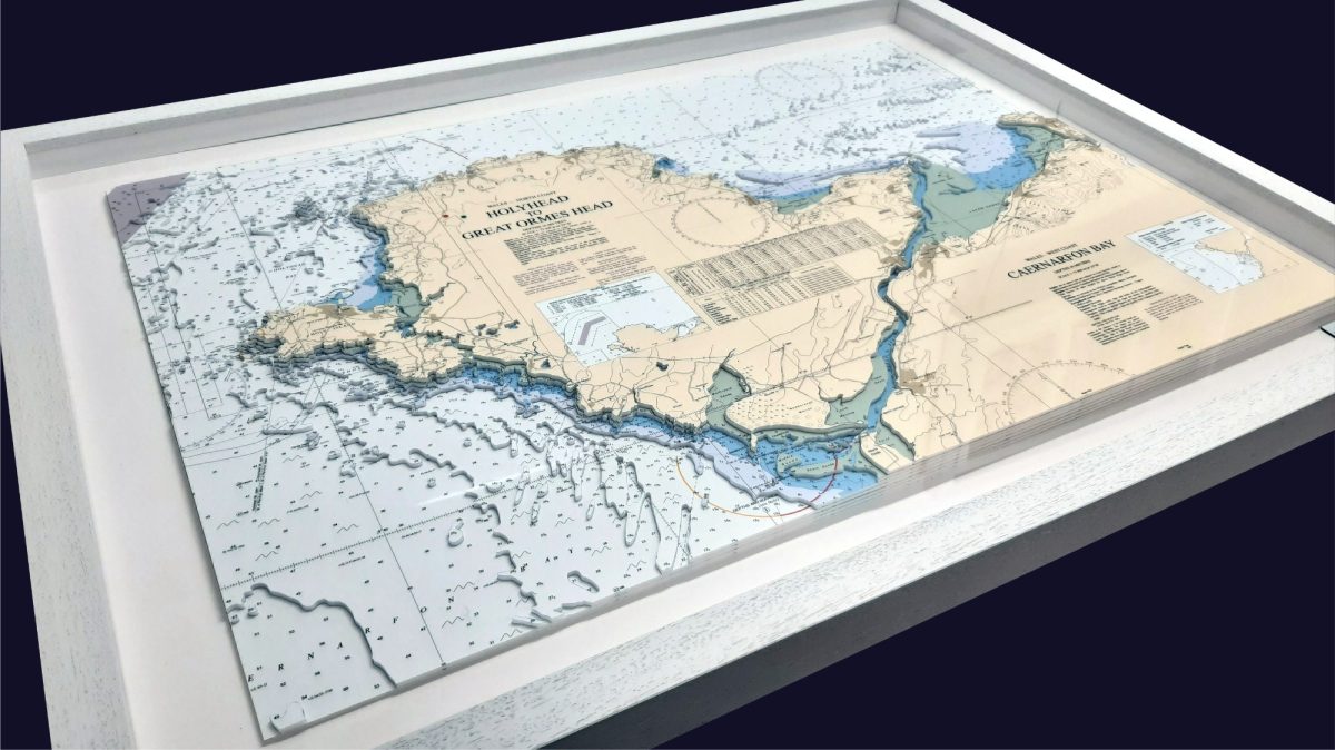 3D Nautical Charts Wales & Ireland